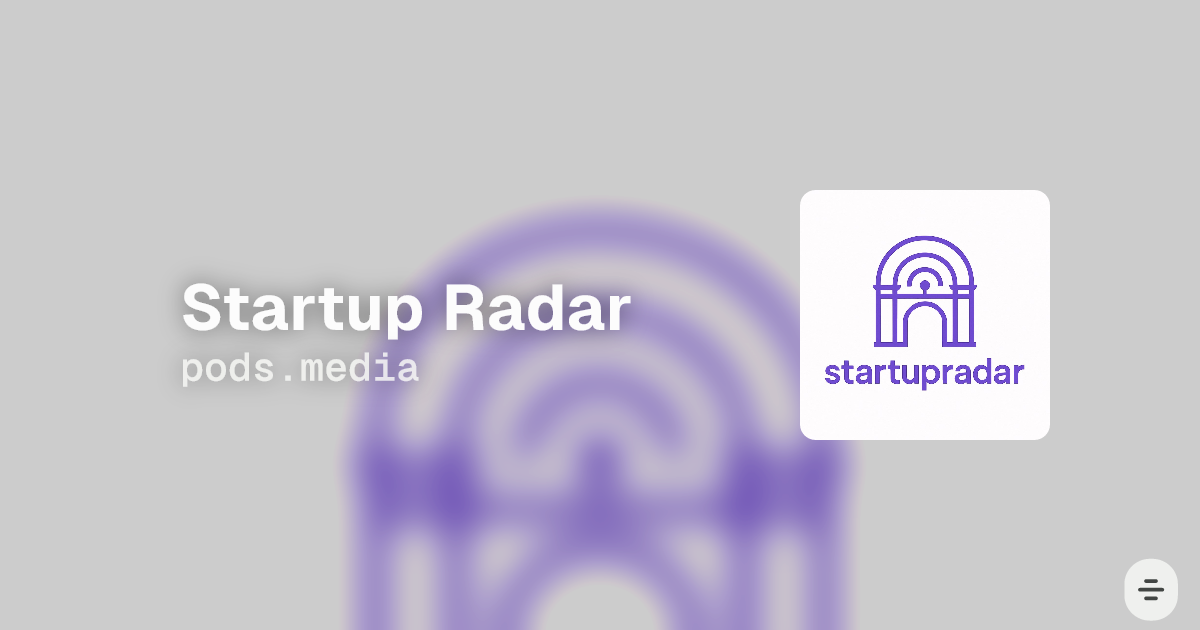 Startup Radar | Podcast Feed